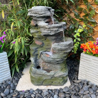 Rock water features | Rockery Water features |OutdoorLivingUk