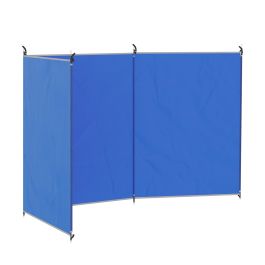 Outsunny Camping Windbreak, Foldable Portable Wind Blocker w Carry Bag ...