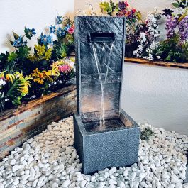 Slate Oasis Wall Contemporary Water Feature