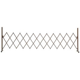 Outsunny Expanding Trellis Fence Freestanding Movable Fence Foldable ...
